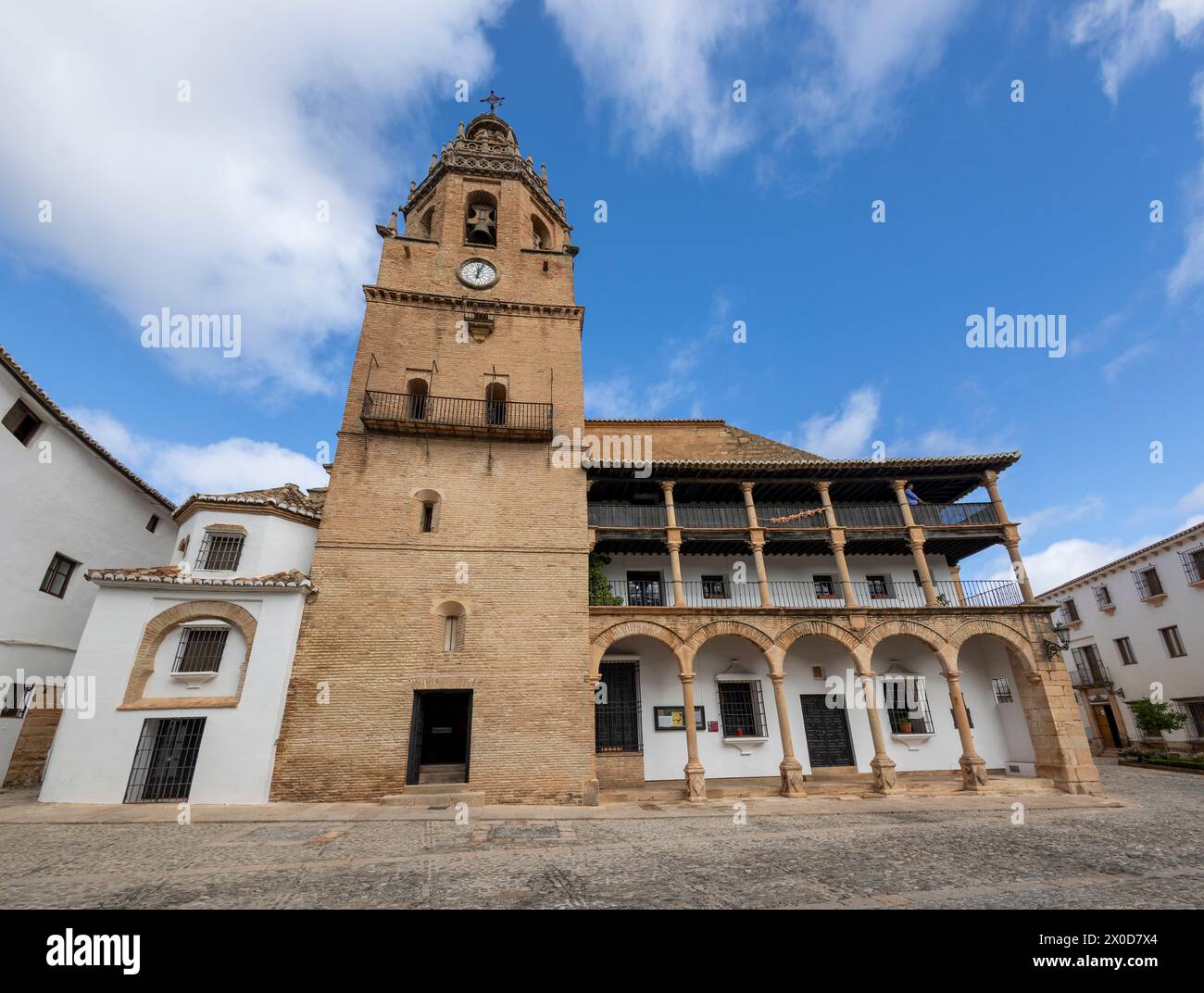 Architecture details from Iglesia de Santa Maria la Mayor, located in ...