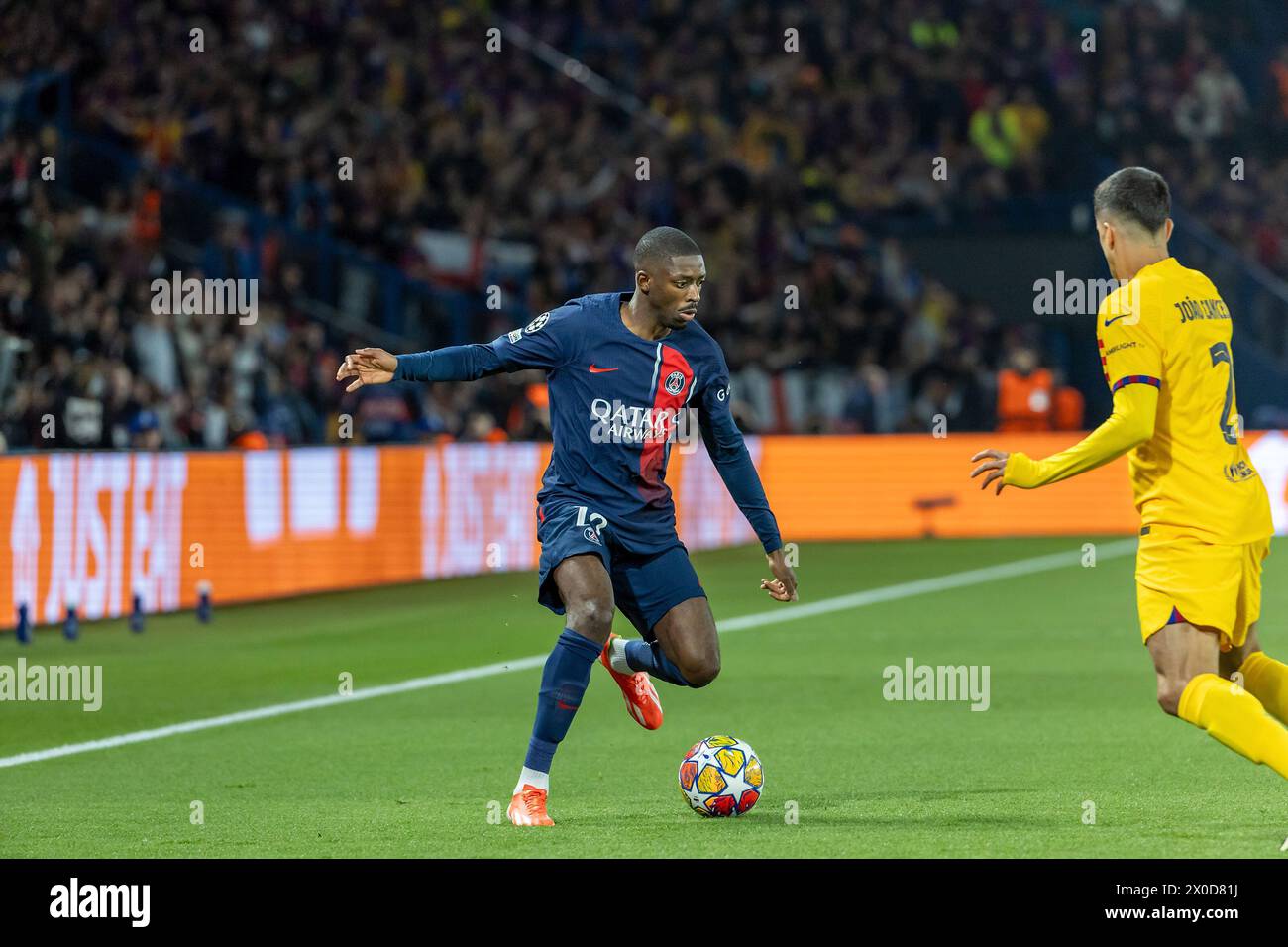 (C) Denis TRASFI / MAXPPP - à Boulogne-Billancourt au Parc des Princes ...