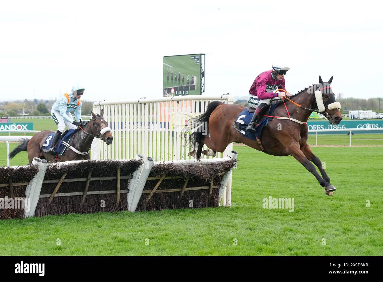 11th April 2024; Aintree Racecourse, Aintree, Merseyside, England: 2024 ...