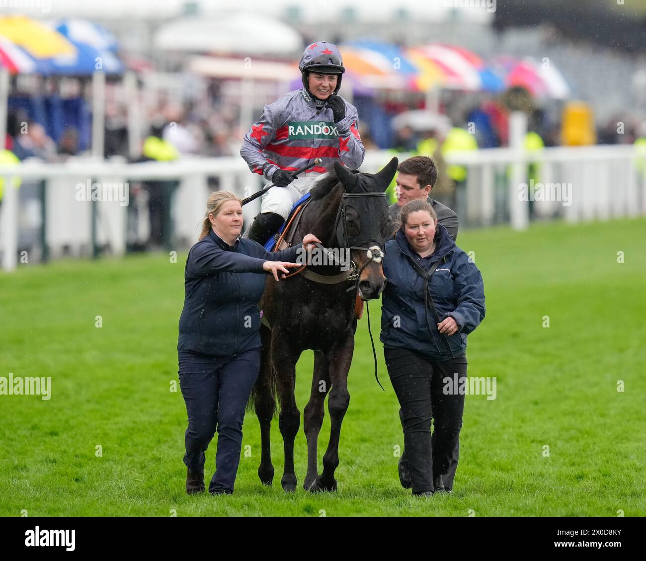 11th April 2024; Aintree Racecourse, Aintree, Merseyside, England: 2024 ...