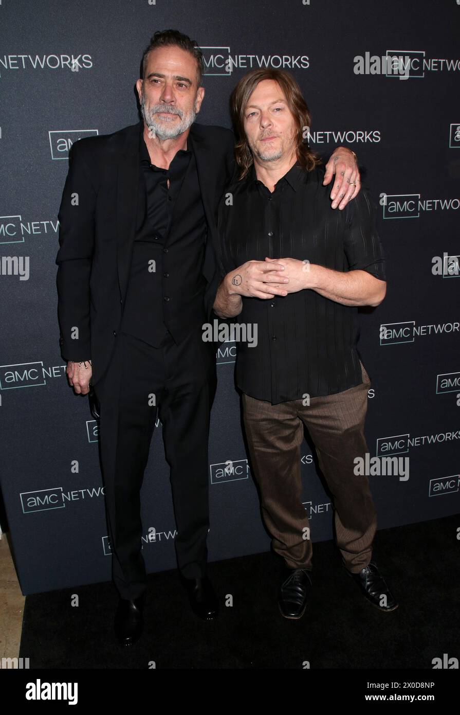 New York City, USA. 10th Apr, 2024. Jeffrey Dean Morgan and Norman ...