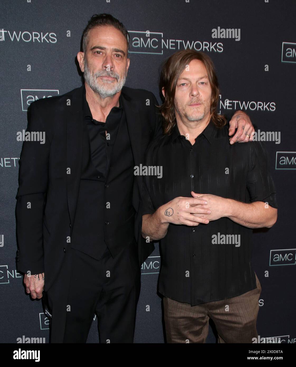 New York City, USA. 10th Apr, 2024. Jeffrey Dean Morgan and Norman ...