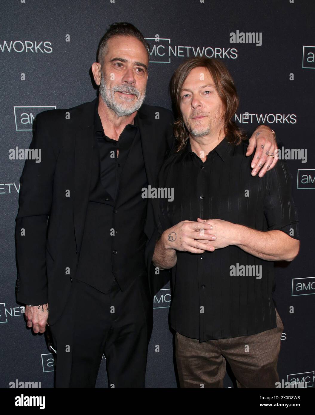New York City, USA. 10th Apr, 2024. Jeffrey Dean Morgan and Norman ...