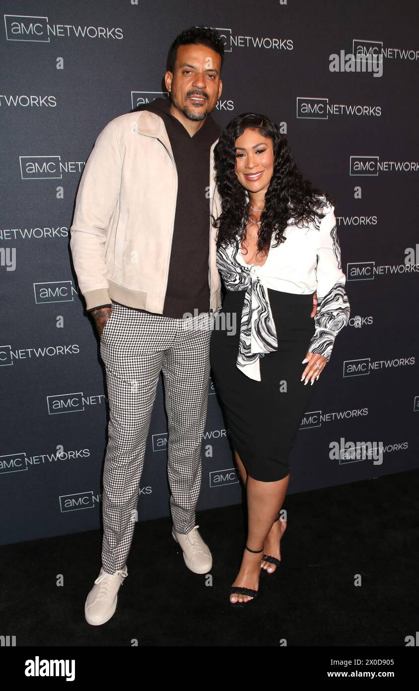 New York City, USA. 10th Apr, 2024. Matt Barnes and Anansa Sims ...