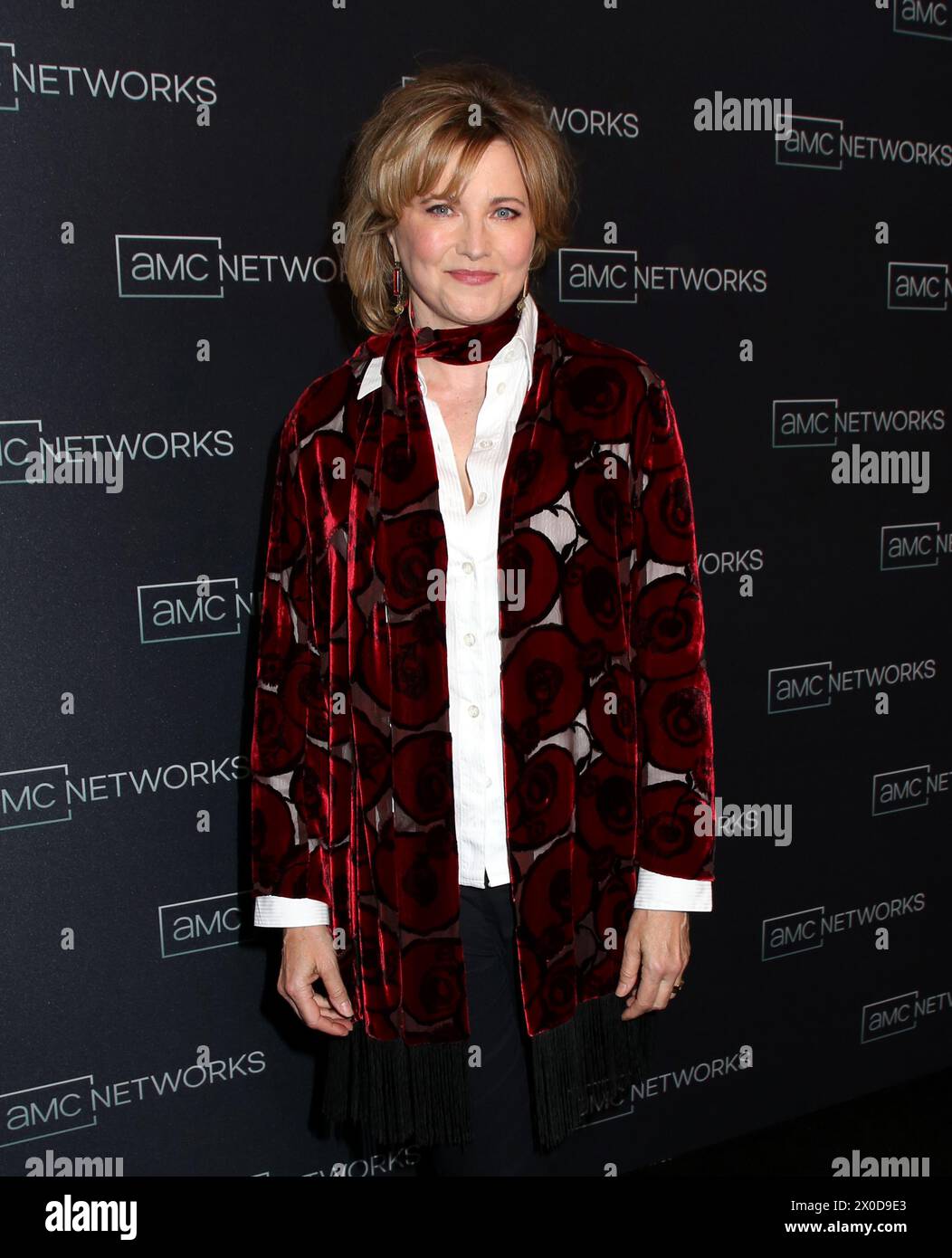 New York City, USA. 10th Apr, 2024. Lucy Lawless attending AMC Networks' 2024 Upfront held at ...