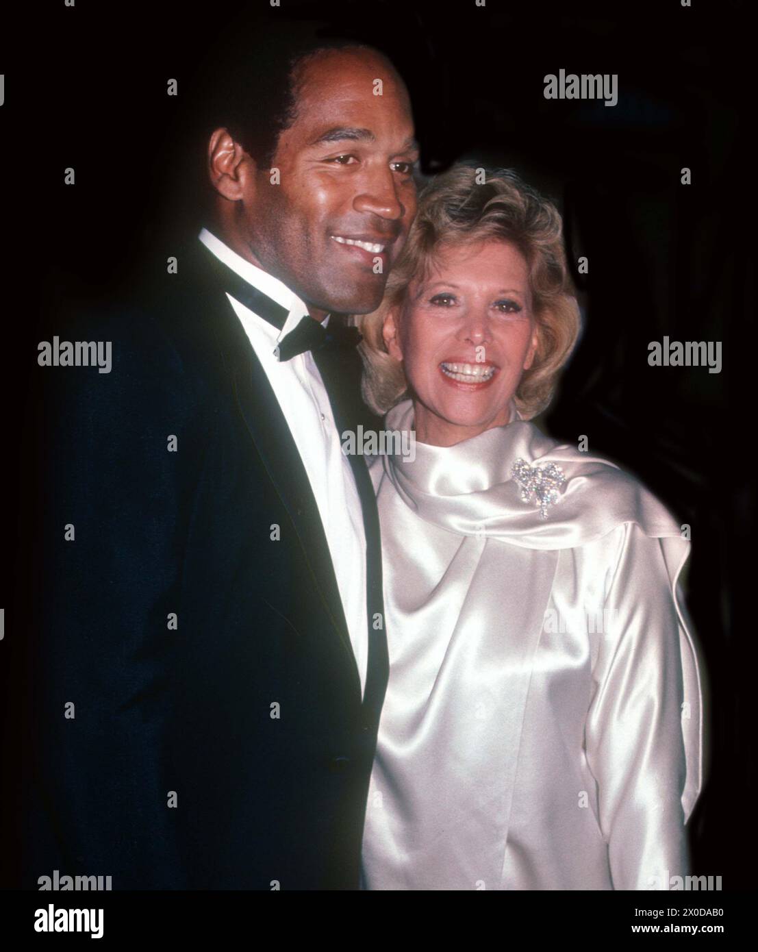File Photo Oj Simpson Has Passed Away Oj Simpson Dinah Shore 1985 Photo By John Barrett