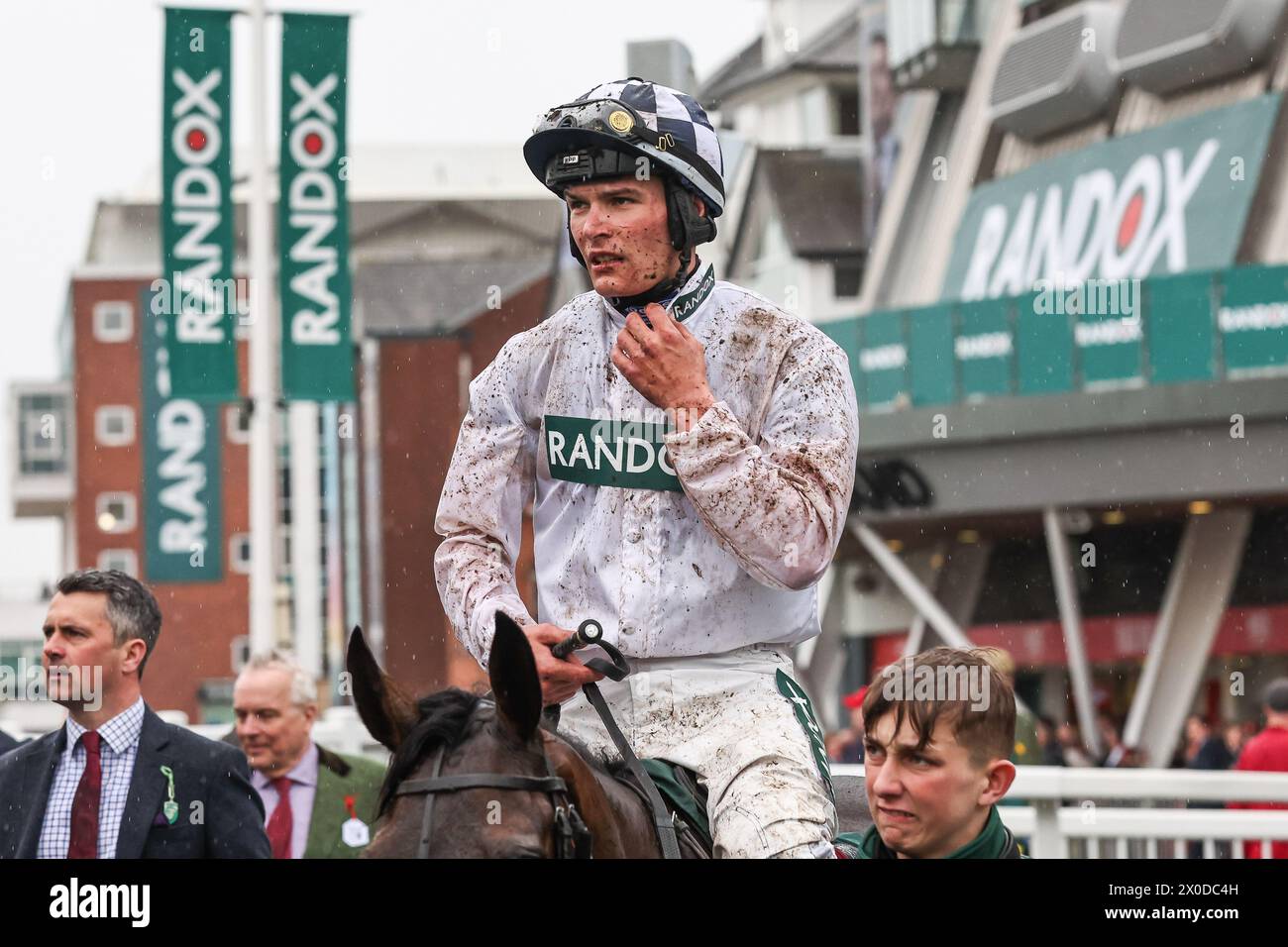 Charlie Todd on Listentoyourheart back in the paddock after the 5.15pm ...