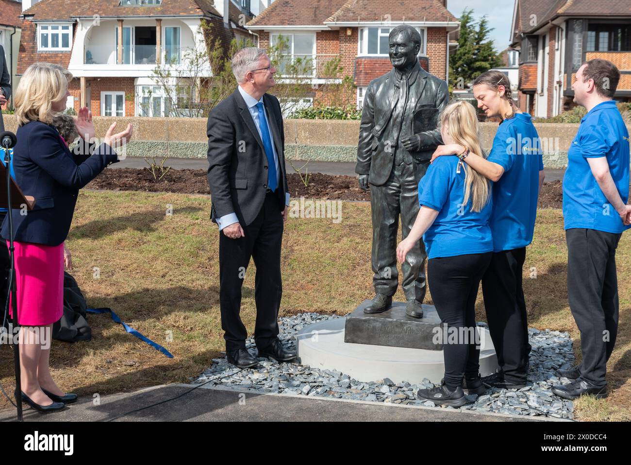 Chalkwell Esplanade, Southend on Sea, Essex, UK. 11th Apr, 2024. A ...