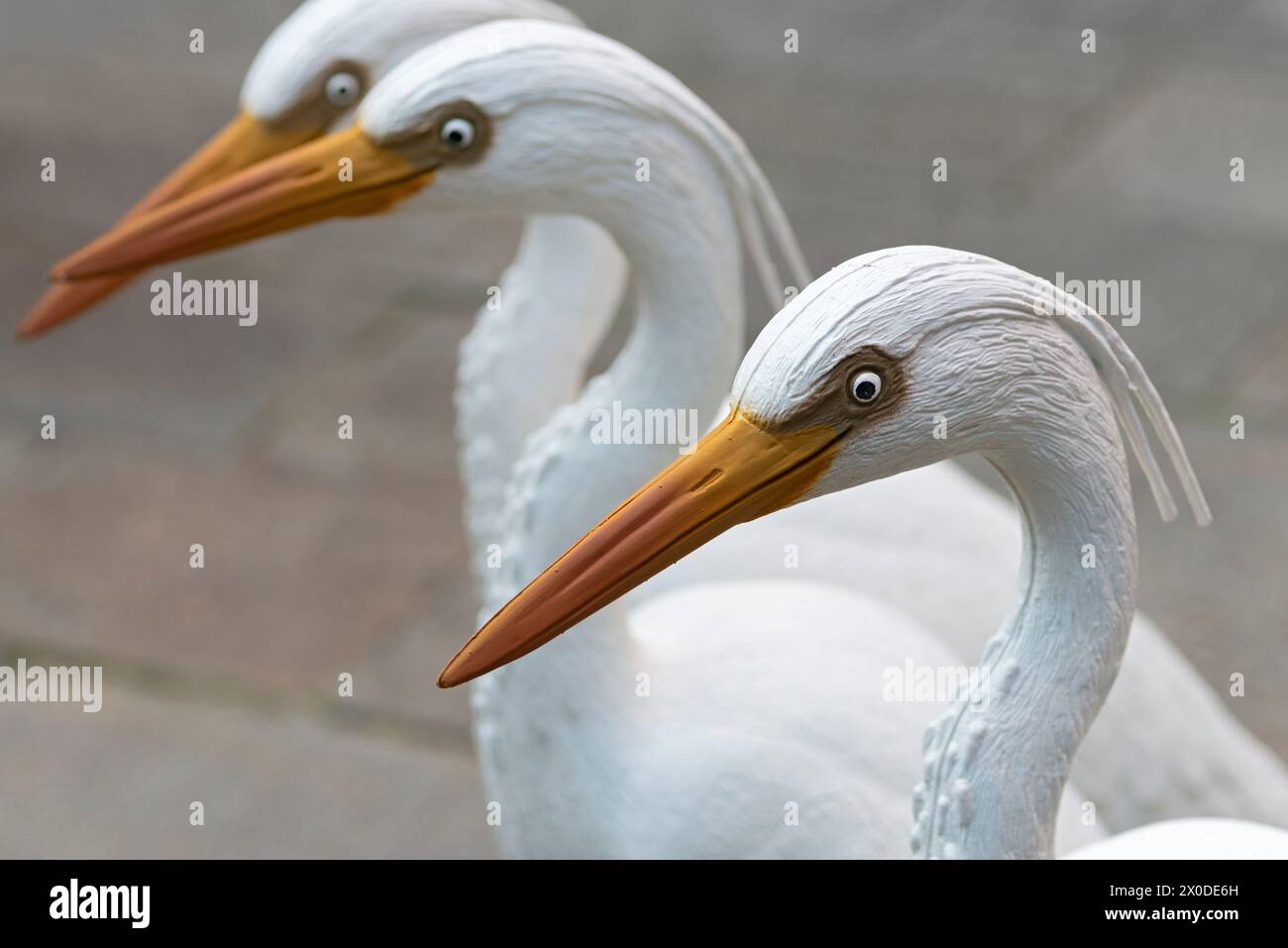 Fake heron hi-res stock photography and images - Alamy