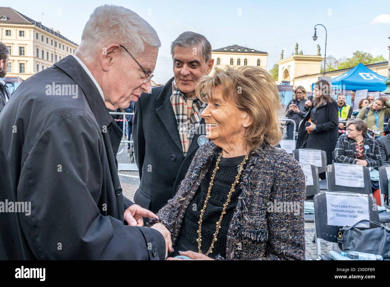 Josef Schuster, Charlotte Knobloch, Romani Rose bei Die Rückkehr der ...