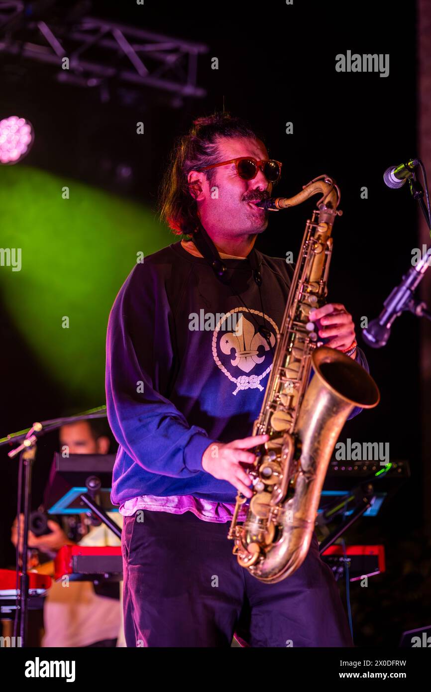 FARO, PORTUGAL: 7th SEPTEMBER, 2023 - Music band, Pimenta Caseira ...