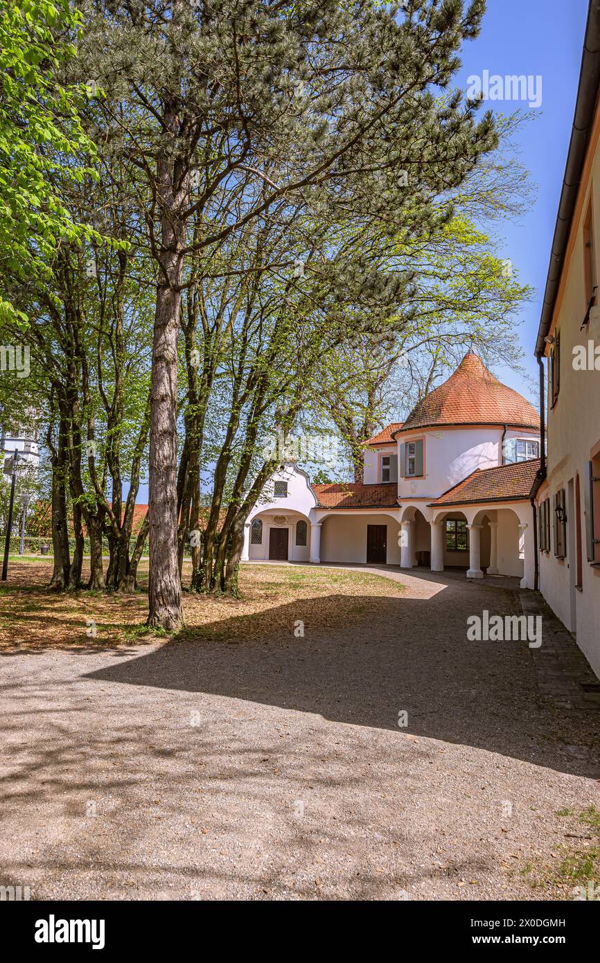 Ulrichskapelle im schlossgarten dillingen hi-res stock photography and ...