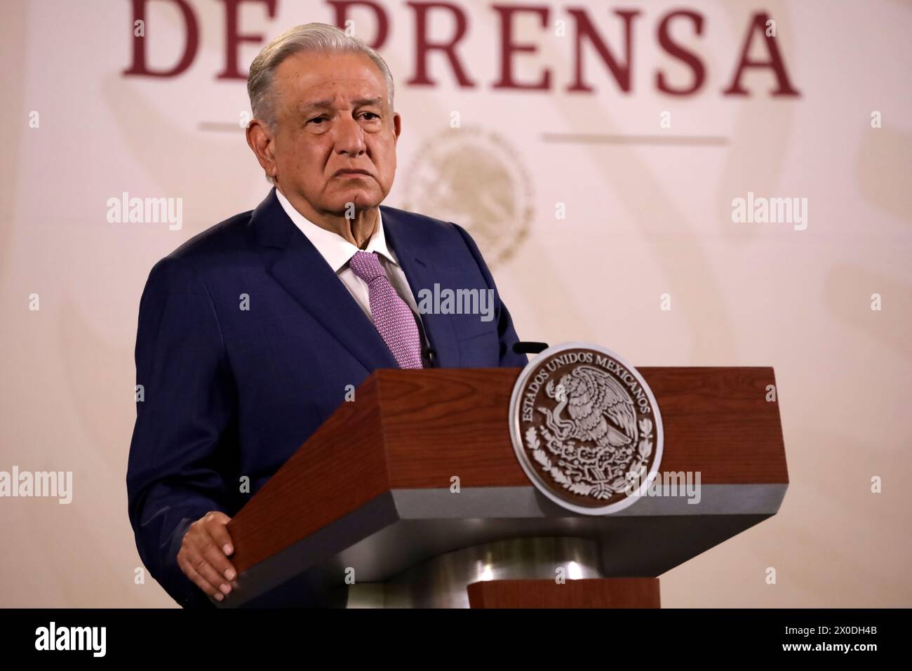 Mexico City, Mexico. 11th Apr, 2024. April 11, 2024, Mexico City ...