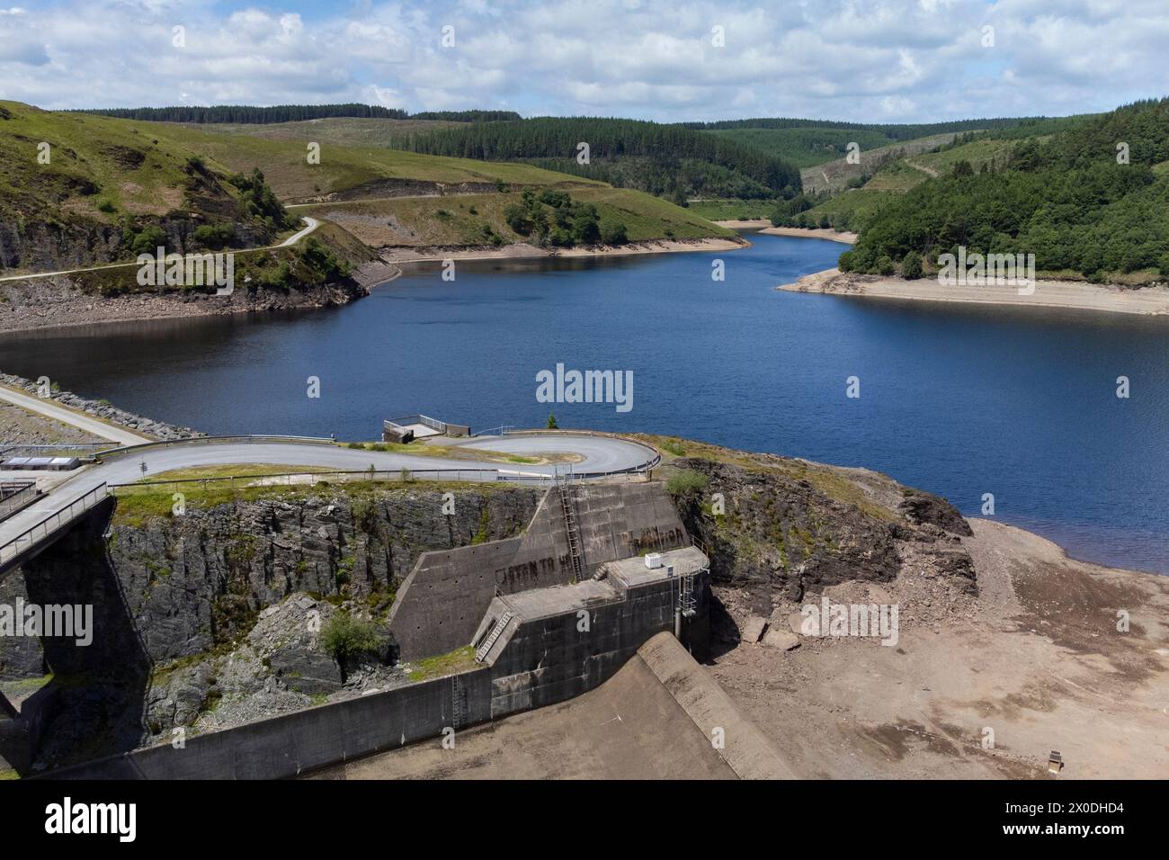Rhandirmwyn lake hi-res stock photography and images - Alamy