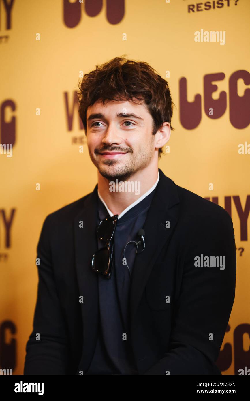 Milan, Italy. 11th Apr, 2024. Milan, The presentation of the new line ...