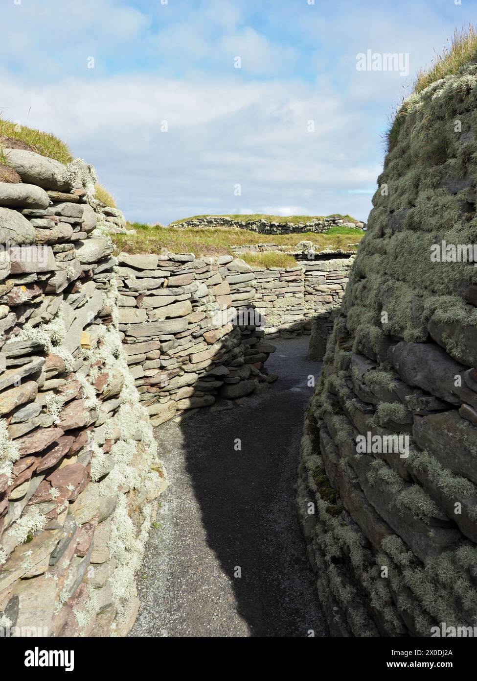 Jarlshof Prehistoric and Norse Settlement, Sumburgh. Shetland Islands ...