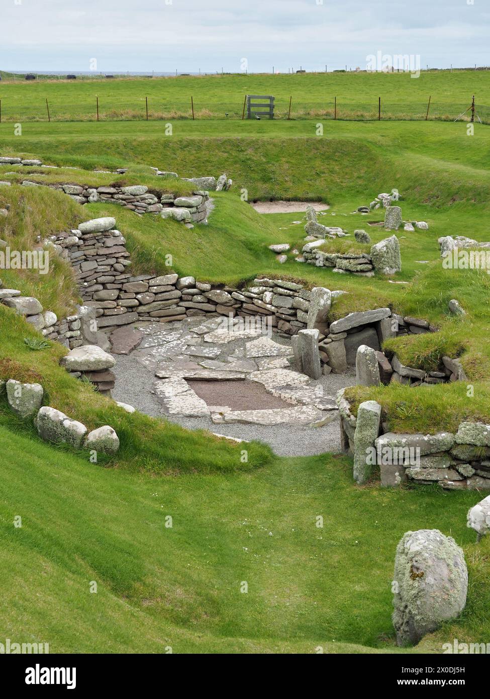 Jarlshof Prehistoric and Norse Settlement, Sumburgh. Shetland Islands ...