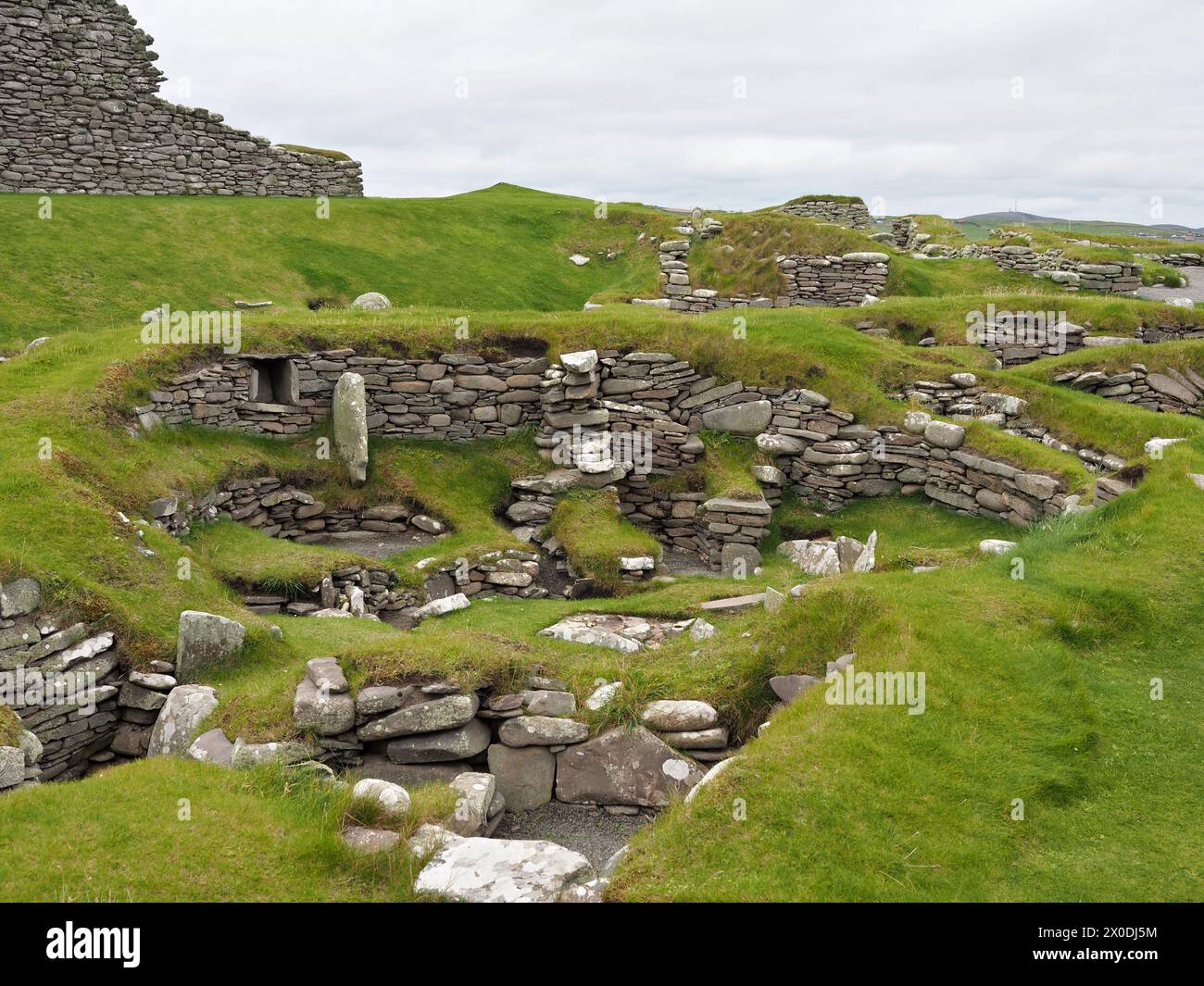 Jarlshof Prehistoric and Norse Settlement, Sumburgh. Shetland Islands ...