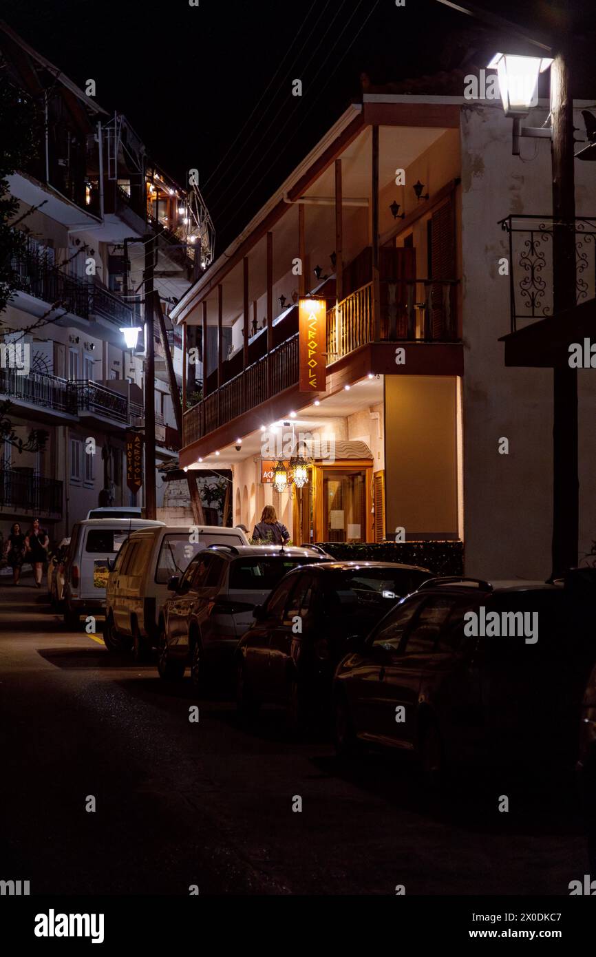 Acropole Hotel, Delphi, Greece, Europe Stock Photo - Alamy
