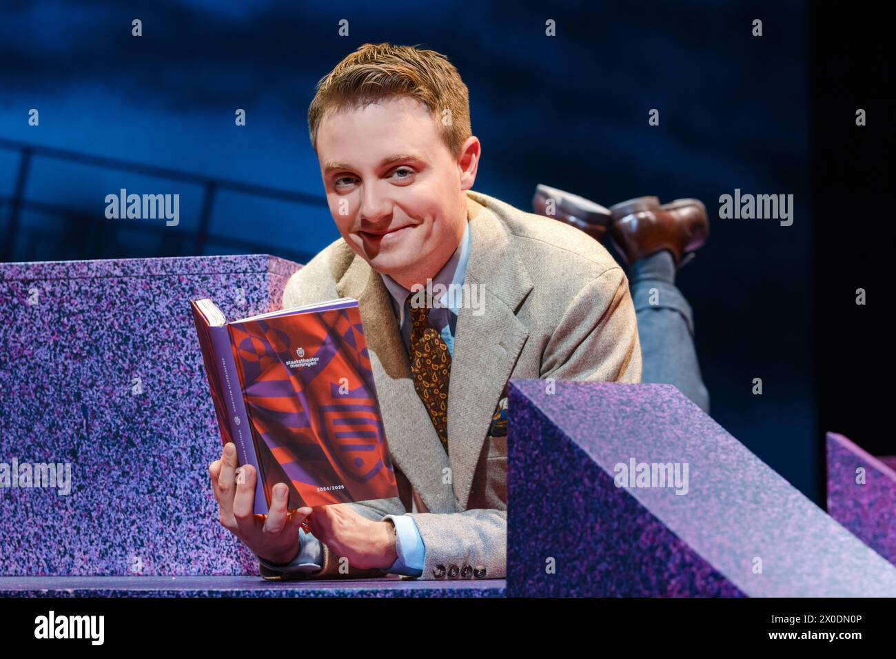 Staatstheater Meiningen Spielplan-PK Killian Farrell , KMD, posiert mit ...