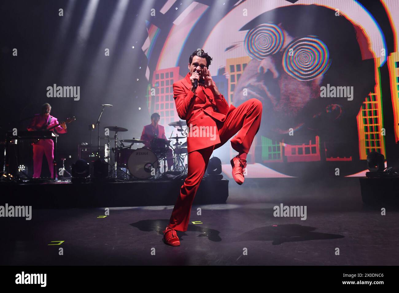Mika performing at Eventim Apollo LONDON, ENGLAND - APRIL 09: Mika ...