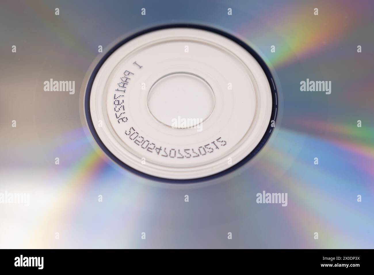 Blank CD or DVD disc Stock Photo - Alamy