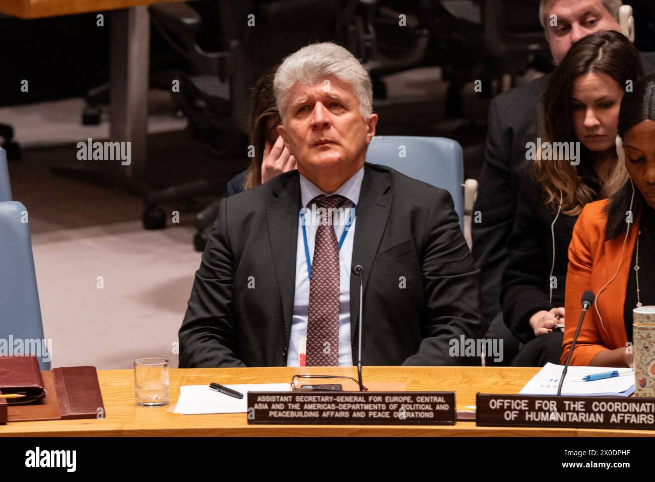 Miroslav Jenca, Assistant Secretary-General for Europe, Central Asia ...