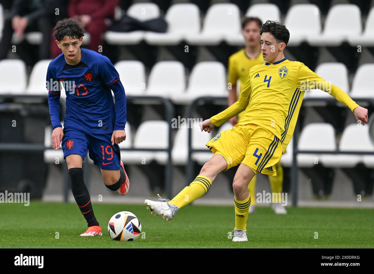 Tubize, Belgium. 11th Apr, 2024. Jason Inocencio (19) of The ...