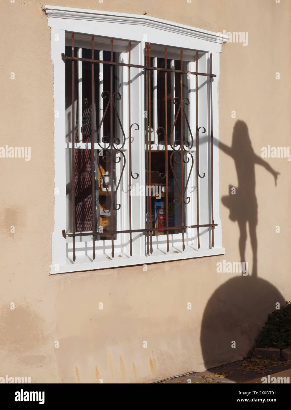 Girl shadow on shadow ball by a window Stock Photo - Alamy