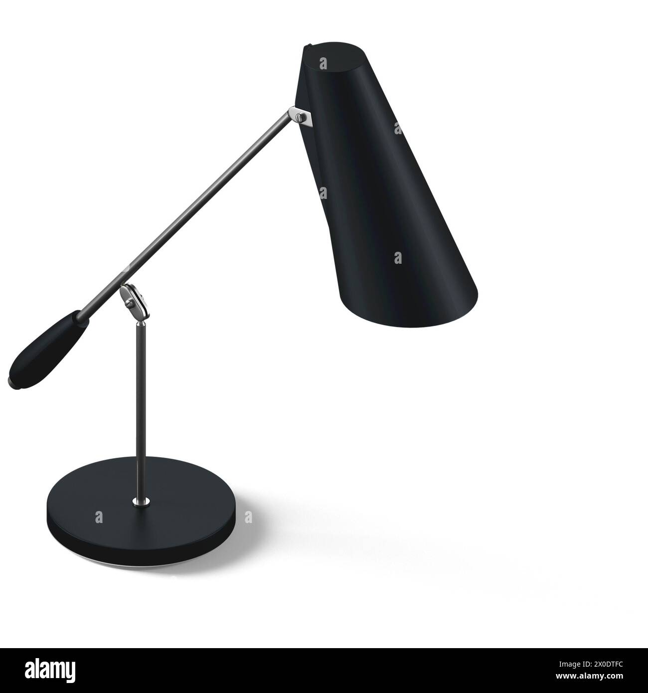 Creative concept isometric lamp isolated against plain background ...
