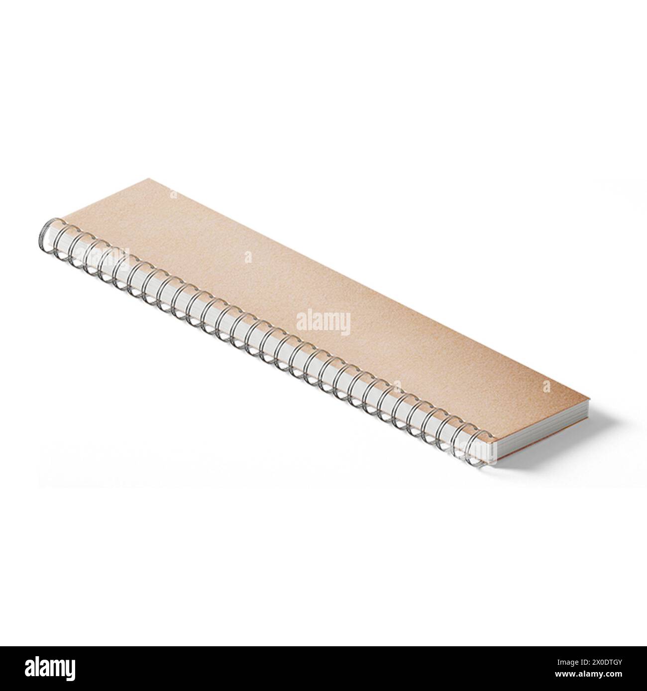 Creative concept isometric diverse notepad isolated against plain ...