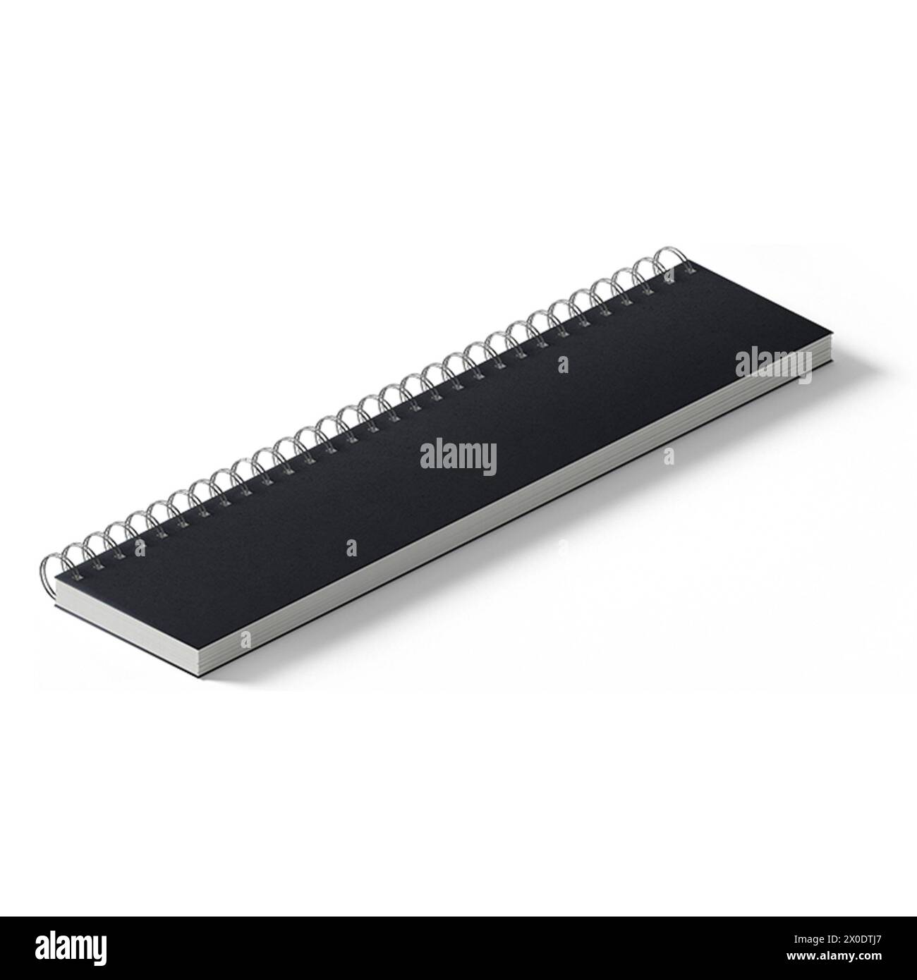 Creative concept isometric diverse notepad isolated against plain ...