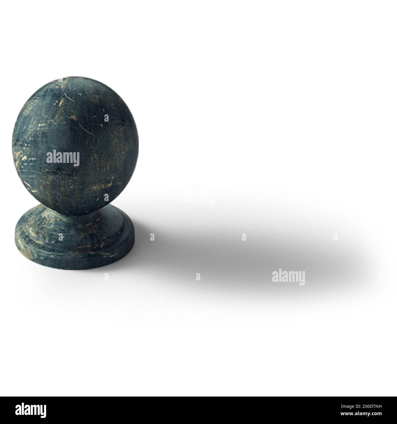 Creative concept isometric sculpt isolated against plain background ...
