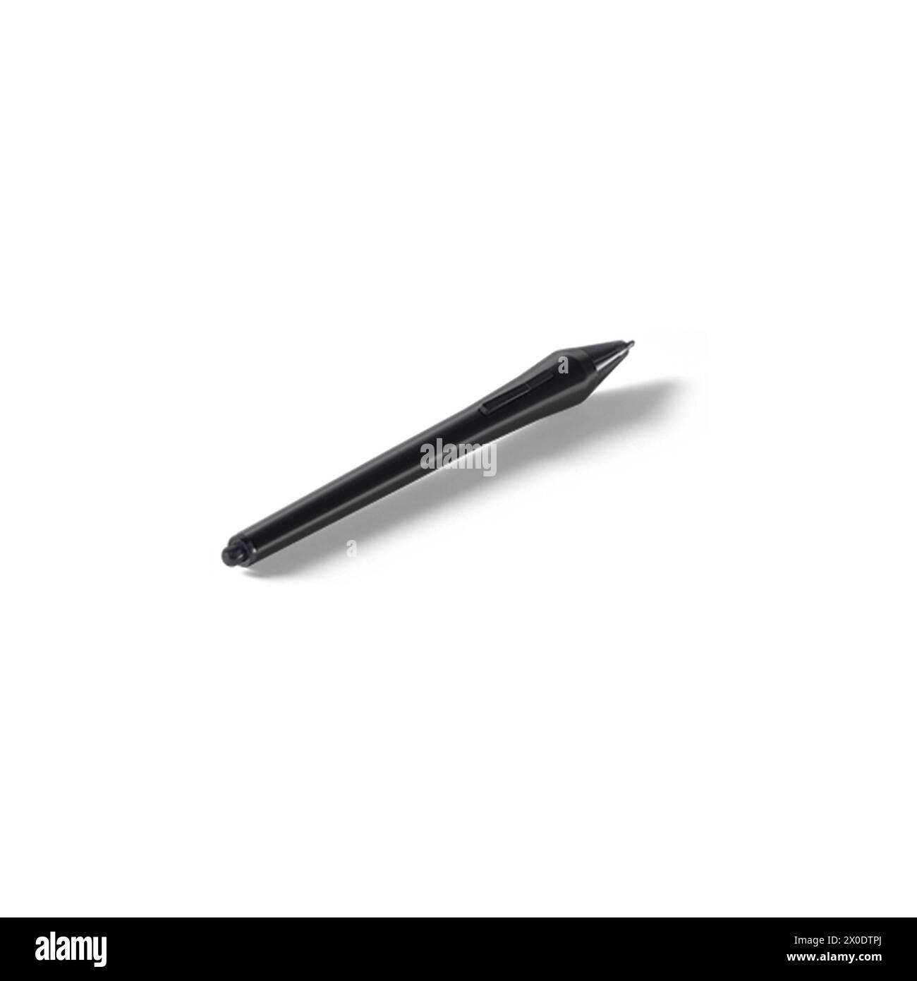 Creative concept isometric stylus pen isolated against plain background ...