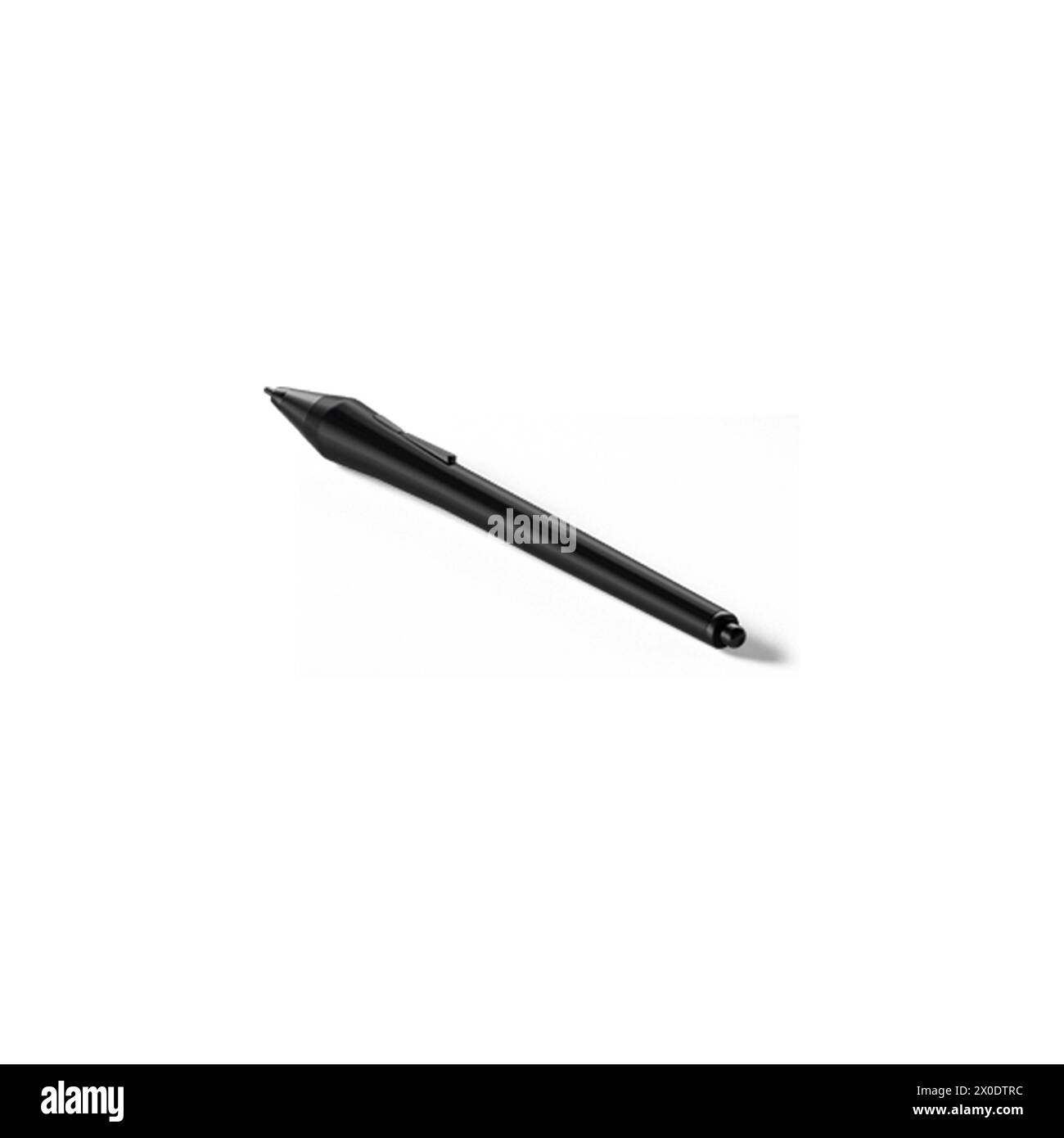 Creative concept isometric stylus pen isolated against plain background ...