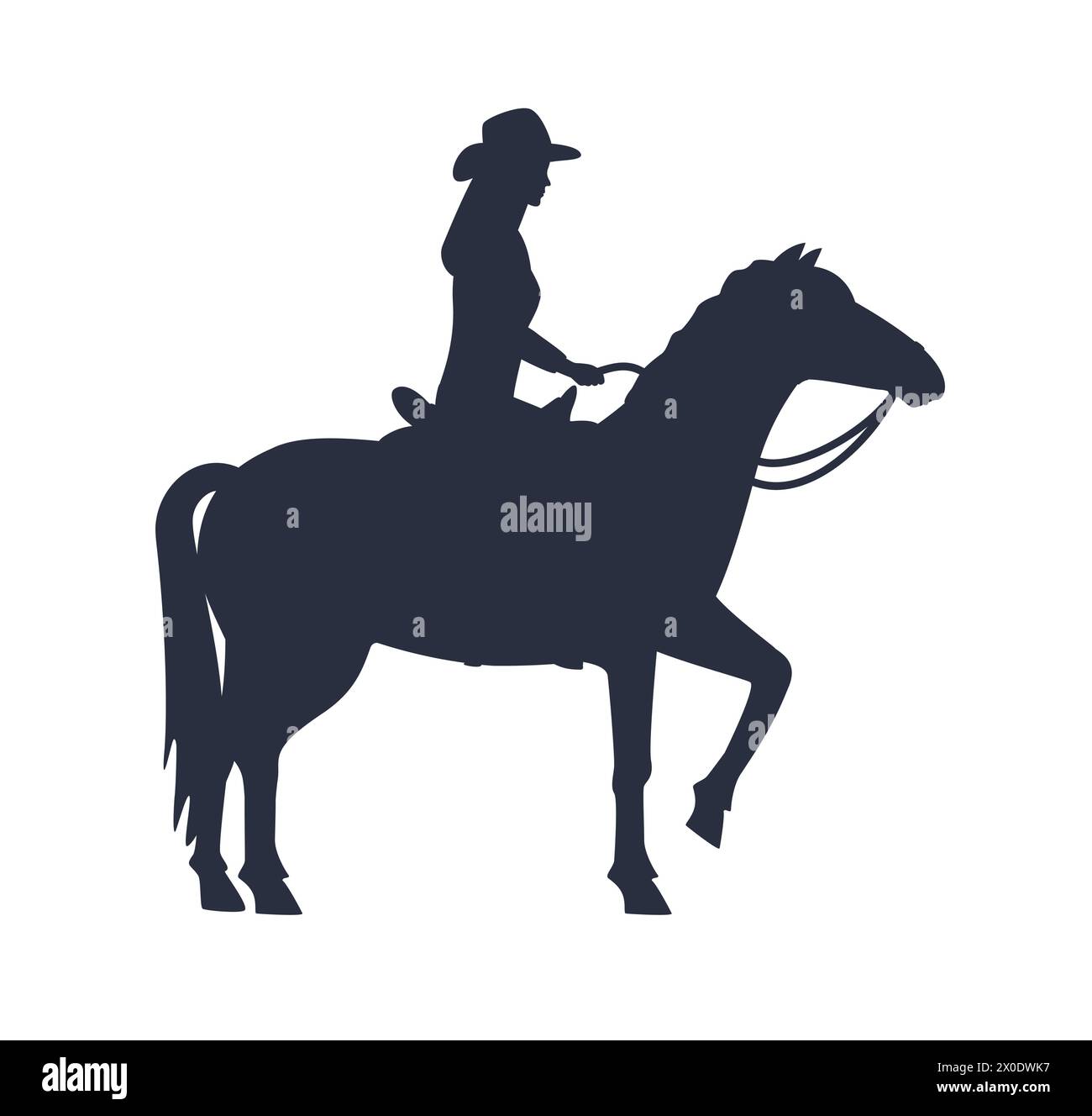 Cowboy character ride horse, black silhouette. Cowboy woman character ... Cowboy character ride horse, black silhouette. Cowboy woman character ...