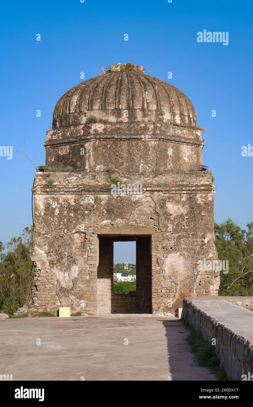 ruins of Rani Mahal, An ancient historical palace in Rohtas fort Jhelum ...