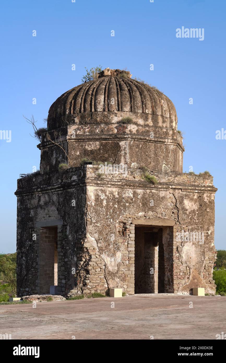 ruins of Rani Mahal, An ancient historical palace in Rohtas fort Jhelum ...