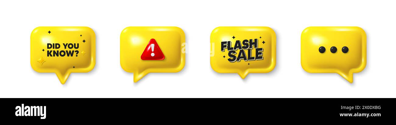 Did you know tag. Special offer question sign. Offer speech bubble 3d ...
