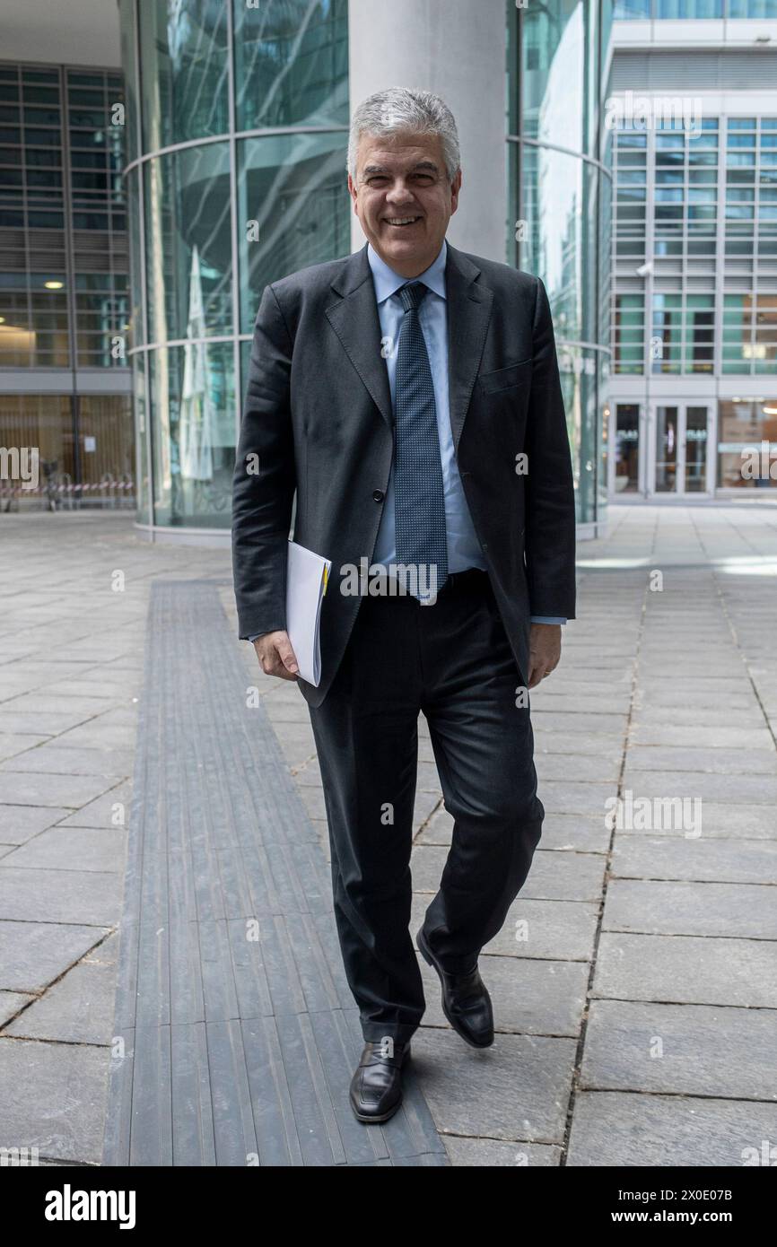 Milano, Italia. 11th Apr, 2024. Nella Foto Luigi Ferraris ...