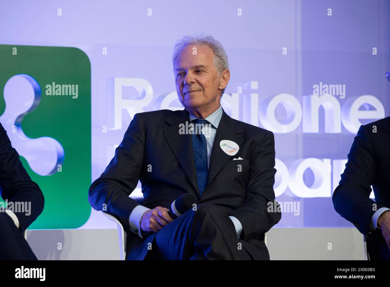 Milano, Italia. 11th Apr, 2024. Nella Foto Pietro Salini Amministratore ...