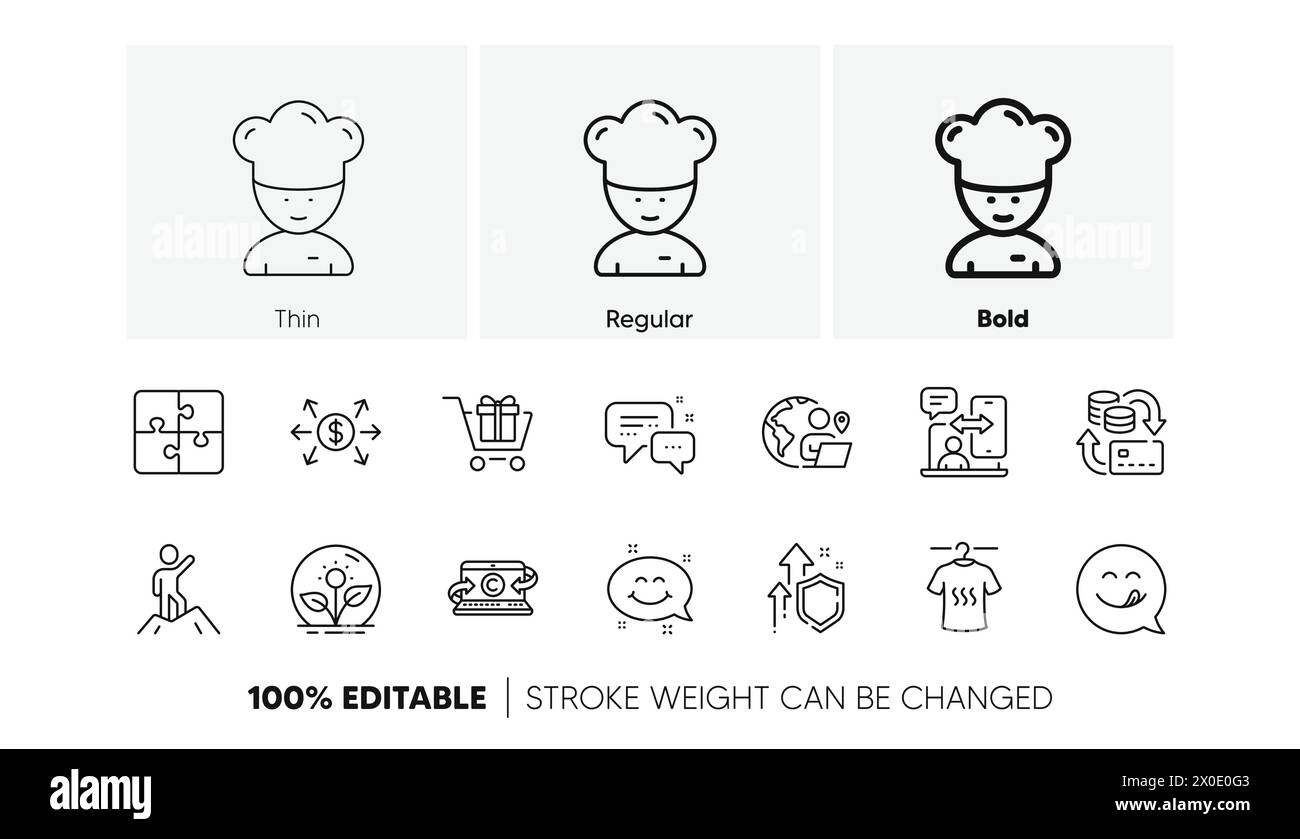 Leadership Outsource Work And Improving Safety Line Icons For Web App Printing Line Icons 