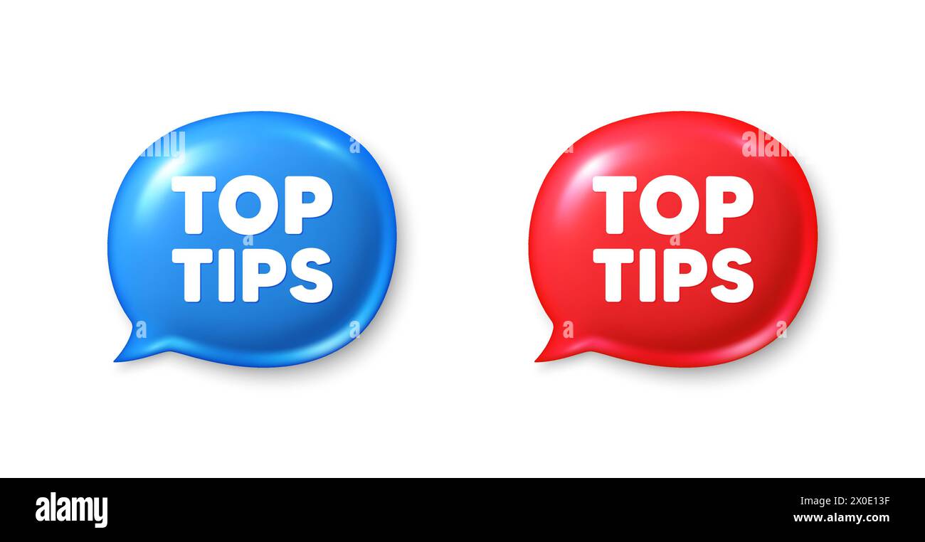 Top tips sign red hi-res stock photography and images - Alamy