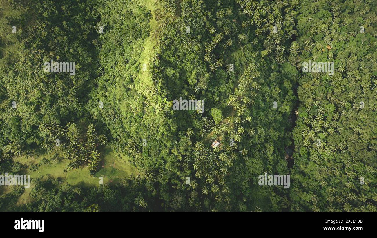 Aerial view above rural filipino hi-res stock photography and images ...