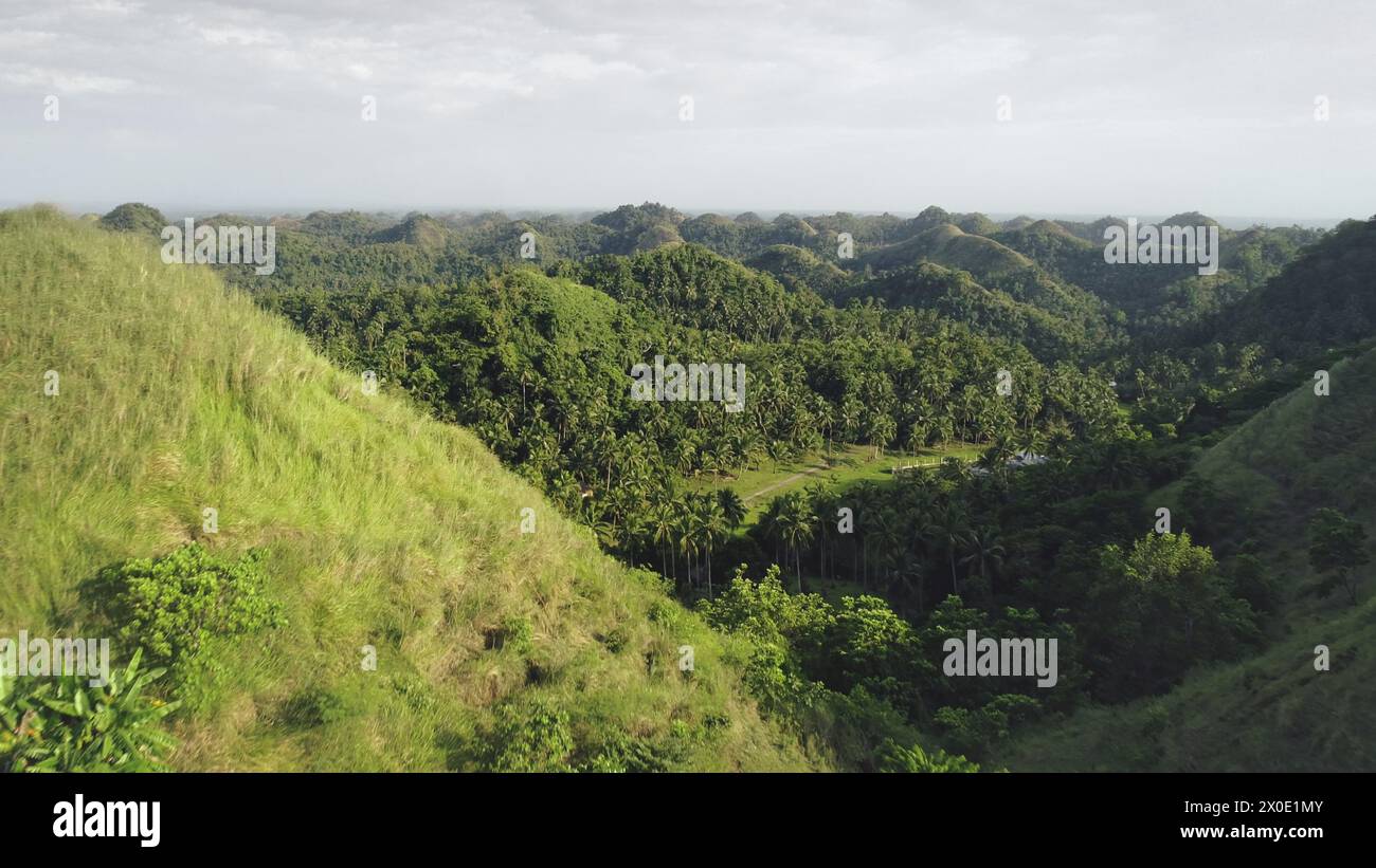 Mountain valley farmlands country road hi-res stock photography and images - Alamy