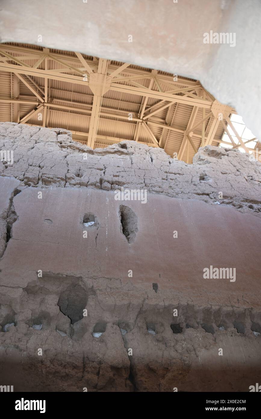 Coolidge, AZ., U.S.A., 3/16/2024. Casa Grande Ruins National Monument ...