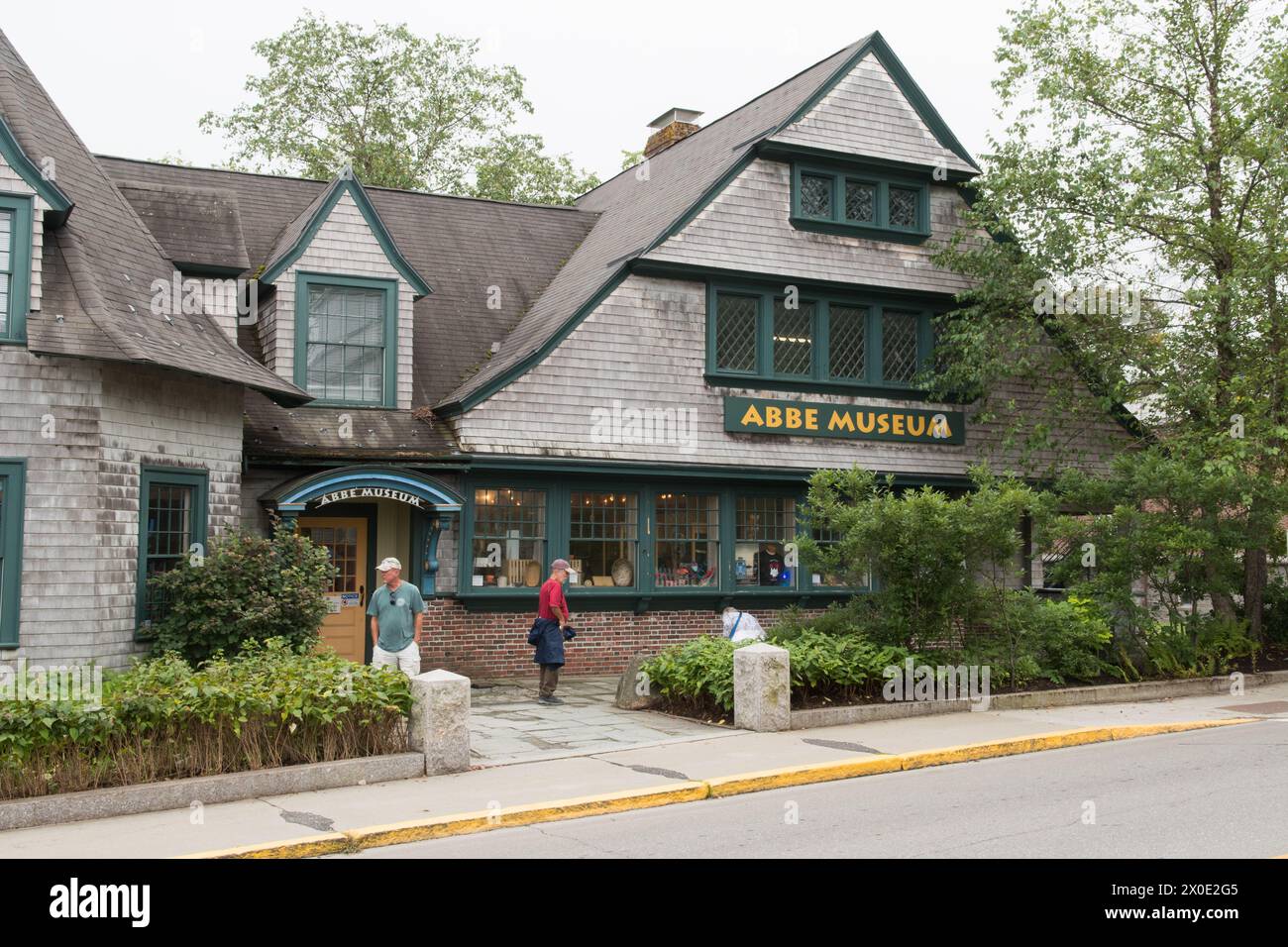 Mount desert island bar harbor abbe museum hi-res stock photography and ...