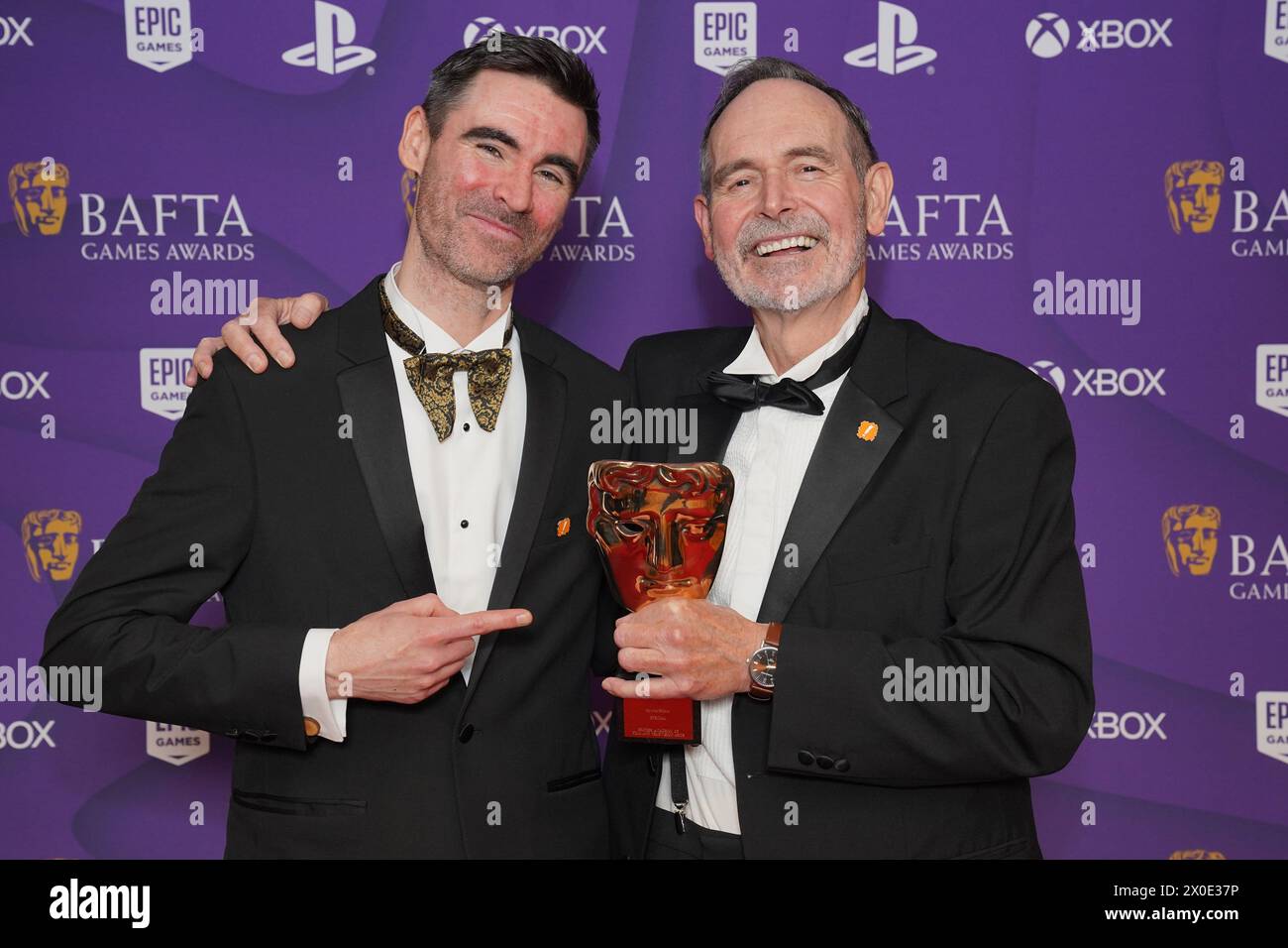 Dr Mick Donegan (right) with Tom Donegan after receiving the Special ...