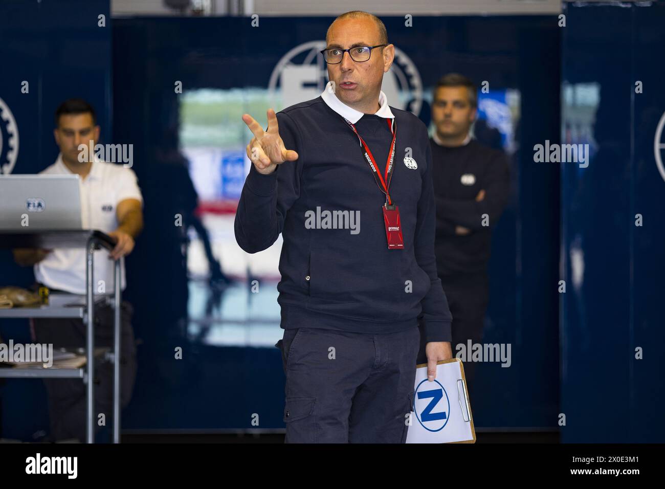 FIA e-safety briefing, during the 2024 Misano ePrix, 5th meeting of the ...