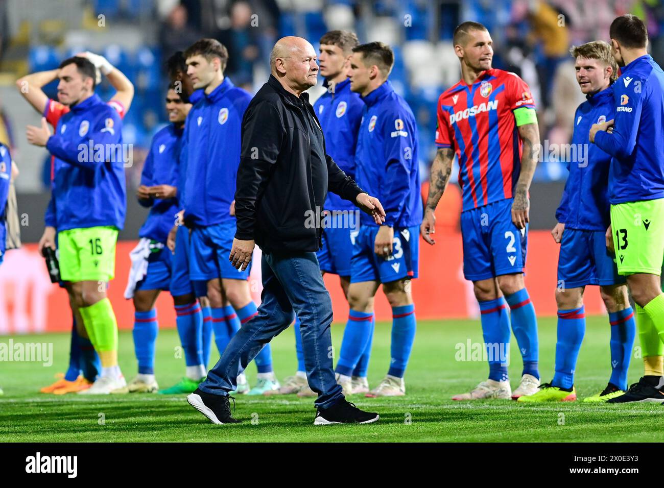 Pilsen, Czech Republic. 11th Apr, 2024. Miroslav Koubek of Pilsen after ...